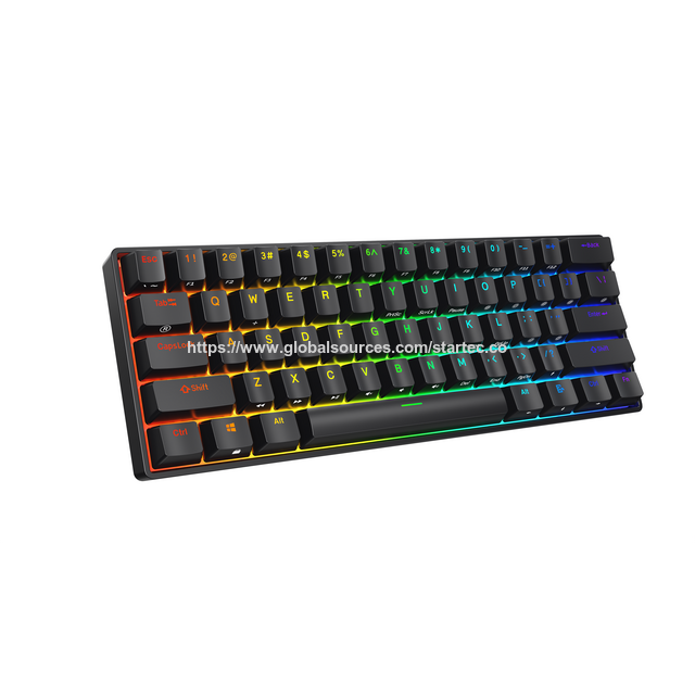 61 Keys Mini Size Wired Rgb Hot Swap Mechanical Keyboards Rgb Light ...
