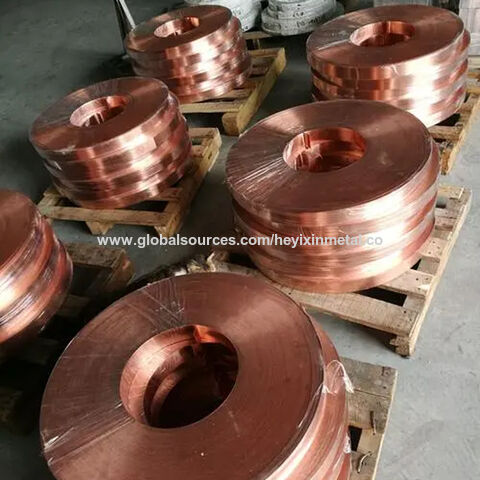 0.03*300mm Copper Foil T2 Copper Strip Available From Stock - Buy China ...