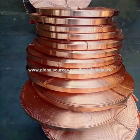 C10100 C11000 99.99 Pure Copper Tape Copper Coil Strip - Buy China ...