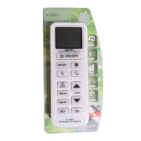 K-108es Universal Ac Remote Control 1000 In 1 - China Wholesale Ac ...