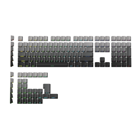 Buy China Wholesale Pbt Keycap Double Shoot Font With Light ...