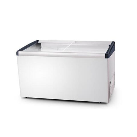 Buy China Wholesale Tailored Glass Door Ice Cream Display Freezer With ...