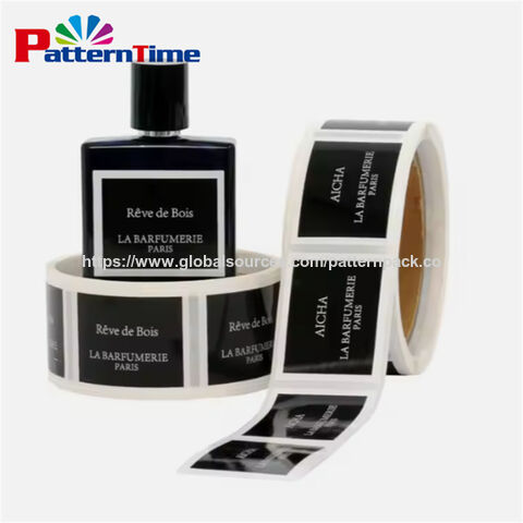 Custom Perfume Bottle Printing Stickers Labels Customised Stickers ...