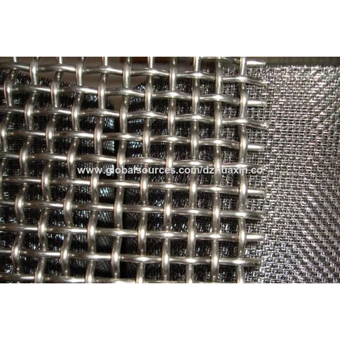 Ss304 316 Stainless Steel Square Metal Dutch Weave Mining Sieving ...