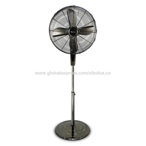 Powerful Metal Floor Fan 16inch Home Industrial Wide Oscillation Angle ...