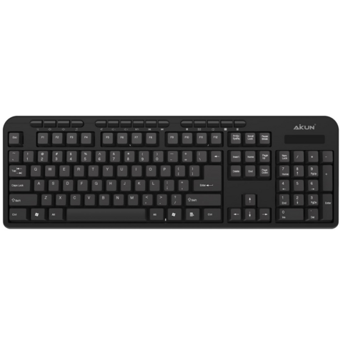 2.4ghz Wireless Full-size Multimedia Keyboard With 15 Hot Keys ...