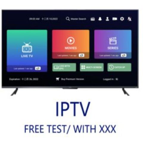 Iptv Subscription 1/3/6/12 Months With Iptv Trial M3u List Iptv Server ...