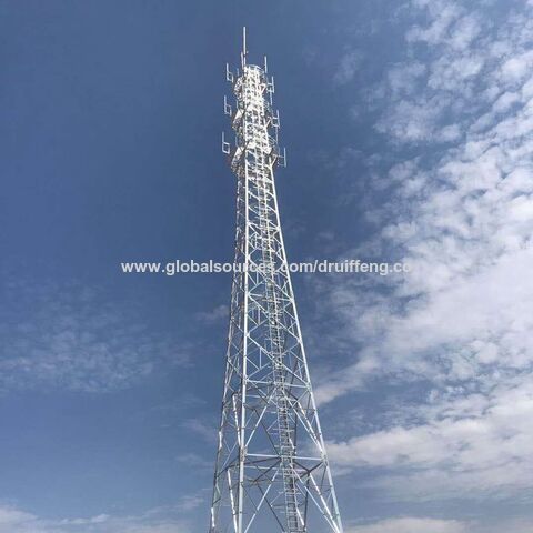 Mobile Signal Booster Communication Equipment Steel Tower, Signal ...