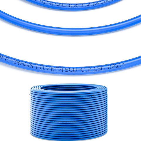 Custom Manufacturer Bc Copper Core 23awg Cat6 Patch Cable 4 Pair Pvc ...