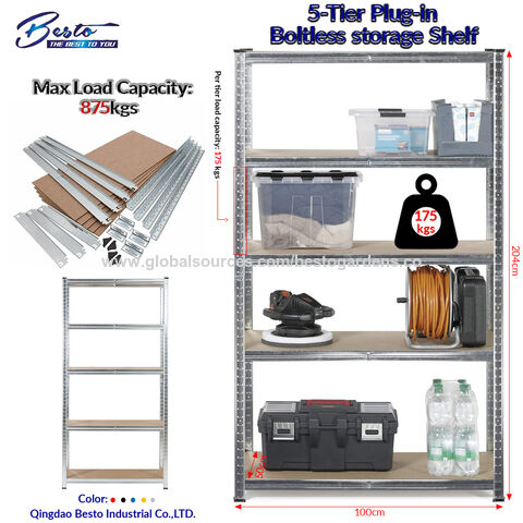 Factory Direct High Quality China Wholesale Besto Diy Metal Shelves ...