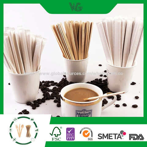Vendor Coffee Stir For Coffee Machine Use Wooden Coffee Stirrer Cafe ...
