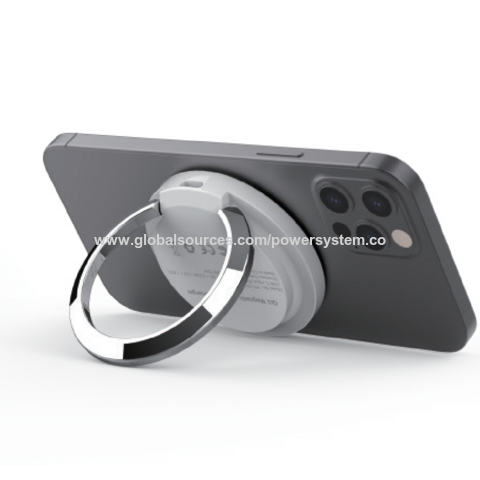 Qi2 Fast Charging Pad, Support 15w Charging, With Metal Ring Stand On ...