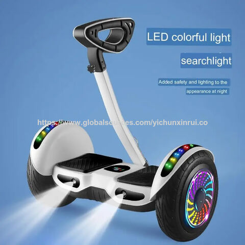 Stand Up Smart Electric Balance Scooter 10inch Hover Board With Handle ...