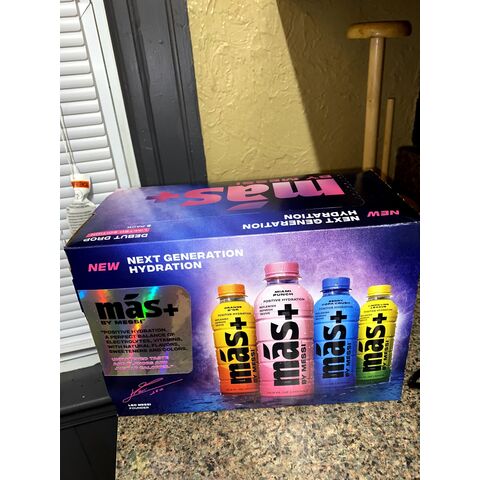 Mas+ All-flavors Hydration Drinks Sugar-free Carbonate-based Packaged ...