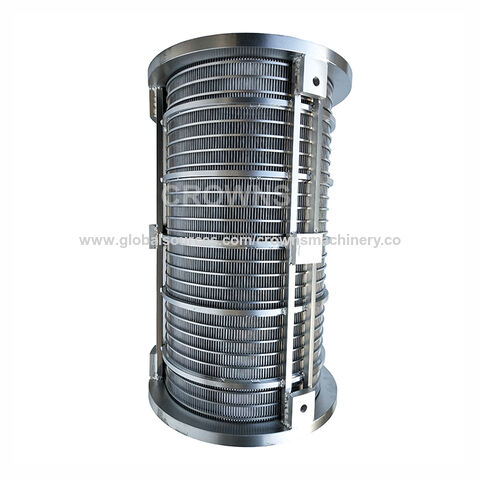 High Quality Durable Using Slot Screw Press Screen For Kitchen Waste ...
