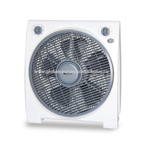 Light Weight 12inch Small Square Box Fan All Plastic Air Cooling High ...