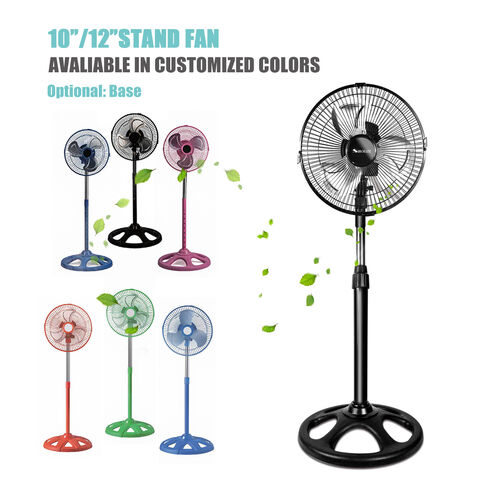 Factory High Quality 10inch Industrial Pedestal Fan 55w Powerful Long ...