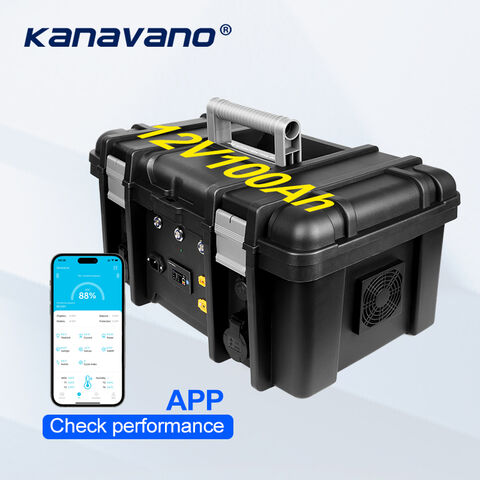 Unbreak 12v 100ah Lifepo4 Akku 100ah Lfp 12v Suitcase Battery 1200w ...