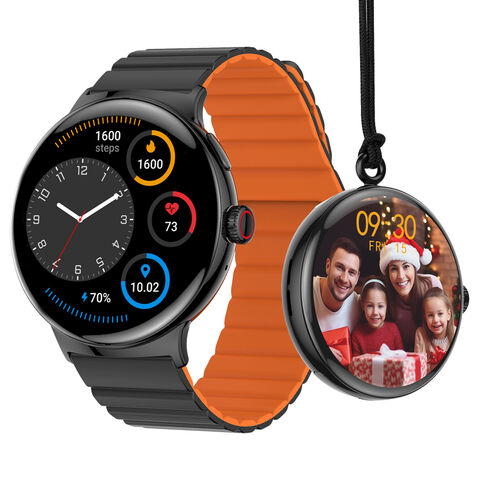 Smart Watches Hot Selling Fashion 2 In 1 Pendant Smartwatch Sport Reloj ...