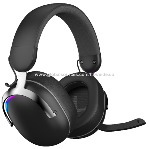 Led Odm / Oem Wireless Gaming Headset For Mobile & Pc, Low Latency, Hot ...