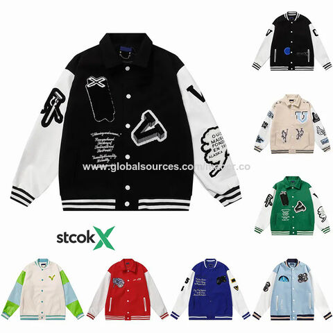 Luxury Brand Baseball Uniform Fashion Designer Men's Autumn Winter Warm ...