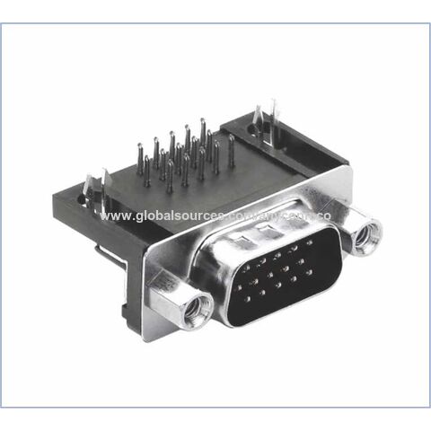 Buy China Wholesale Factory Price Of 15 Pin Male D-sub Connector With ...
