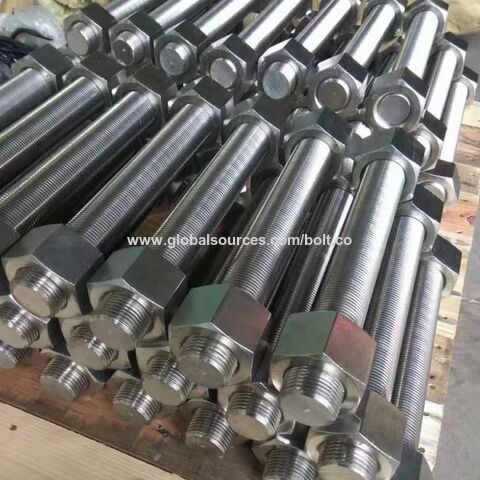 Hastelloyc22 A286 Full Thread Rod Hastelloy C276 C4 C3 C59 Stud Bolt A193b8m Class2 A453 ...
