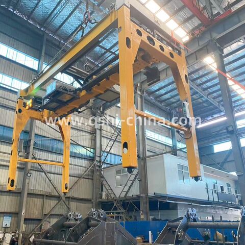 20ft 40ft 45ft Electric Telescopic Over Height Spreader Frame For Iso ...