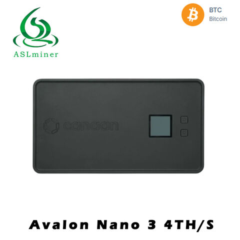 Buy China Wholesale Canaan Avalon Nano 3 4th Asic Btc Bitcoin Miner ...