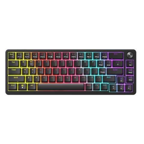 Keyboard Gaming Mekanik 65% Hot-swap Backlit Rianbow Anti-ghosting ...