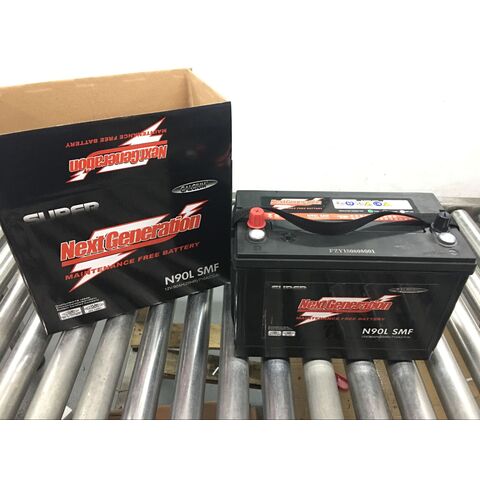 Nn90mf 12v90ah Maintenance Free Lead-acid Battery Automobile Battery Storage Battery Starting ...