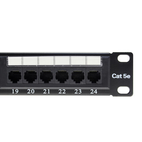 Favorable Price Good Quality Patch Panel 24 Port 1u Cat5e Rj45 Utp ...