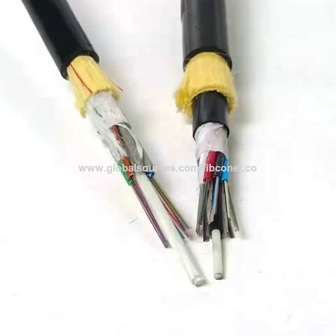 Ftth Fiber 1-288 Cores Adss Aerial Multicore Single Mode Frp / Steel ...