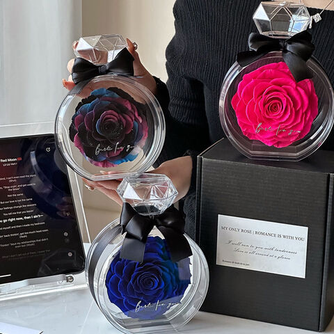 Diskon Besar Amazon Hadiah Mawar Abadi Botol Parfum Dalam Akrilik Mawar ...