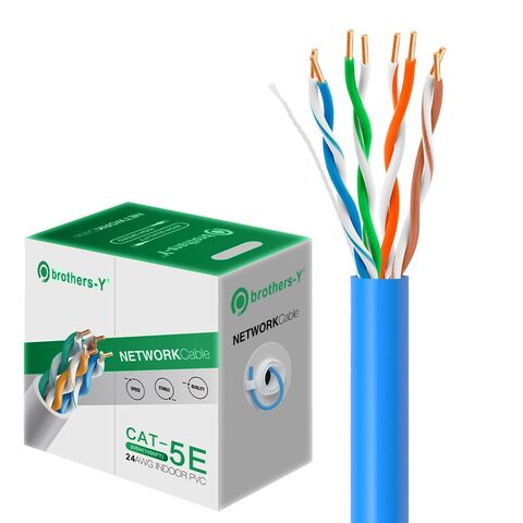 305m 1000ft 24awg Ofc Pure Full Coper Cca Bc Roll Utp Ftp Sftp Cat5e ...