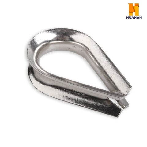Ss Wire Rope Thimble, Us Type, Aisi 304 Or 316, Ss G411 Wire Rope ...