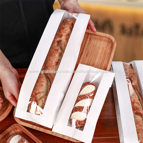 Buy China Wholesale Paper Bag Baguette Packaging Food Paper Bag ...