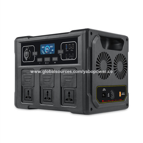 Buy China Wholesale Yabo Energy Power Bank 1000w 1200w Solar Portable Power Station 1200w Solar ...