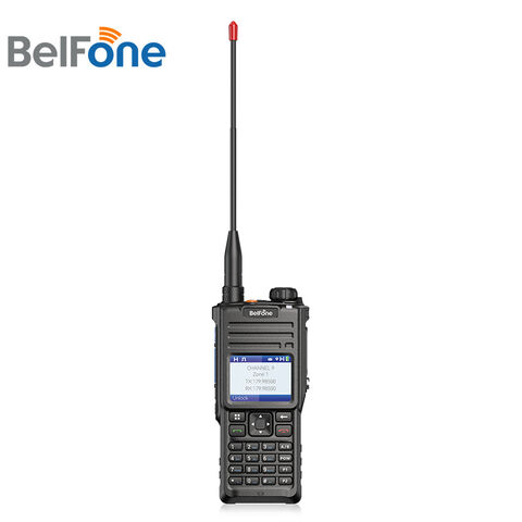 Belfone Handheld Digital Walkie Talkie Vhf Uhf Dmr Dual Band Radio ...