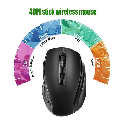 Buy China Wholesale Adjustable 6 Keys Optical Mice Wireless Computer Bt ...
