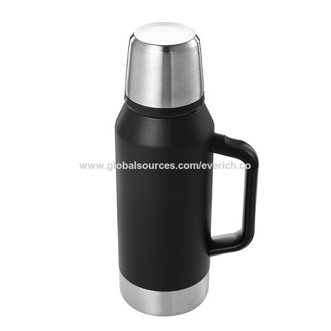 Double Walled Vacuum Insulated Stainless Steel Travel Flasks Thermos ...