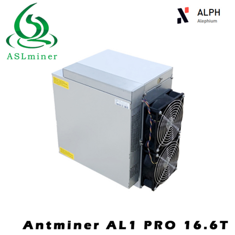 Bitmain Antminer Al1 Pro 16.6t 3730w Alph Miner Alph Coin With Psu ...