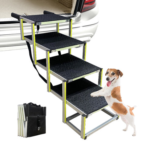 Hot Sale Custom Dog Folding Aluminum Portable Ladders Premium Step-in ...
