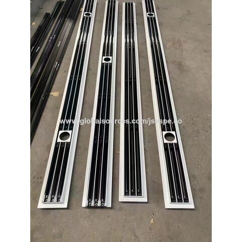 Oem Odm Two Side Light Middle Air Vent Linear Slot Diffuser For ...