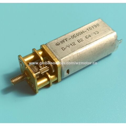 Oem Wff-050sh Flat Shape Dc12v Micro Gear Motor For Optical Devices ...