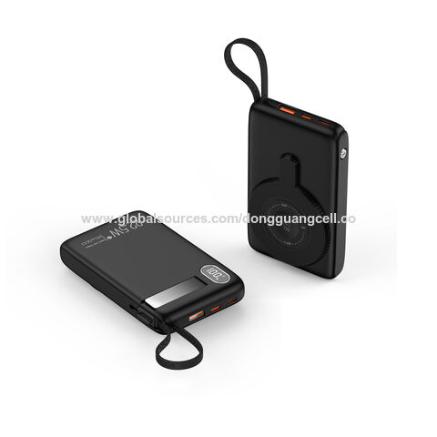 Factory Cheap 10000mah Capacity Power Bank Built In Cable Pd22.5w Fast ...