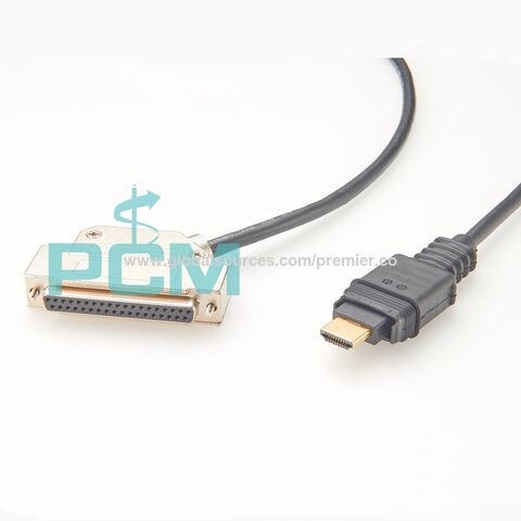 Bulk Buy China Wholesale Right Angle Db37 Pin Male To Female Extension ...
