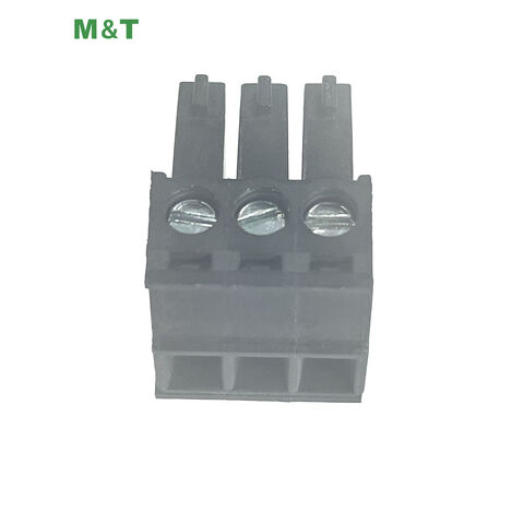 Buy China Wholesale High Quality Female 3.5mm Black Terminal Block For ...