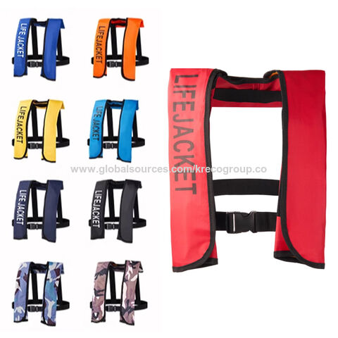 Customized Logo Oem/odm Auto Inflatable Life Jacket Life Jacket ...
