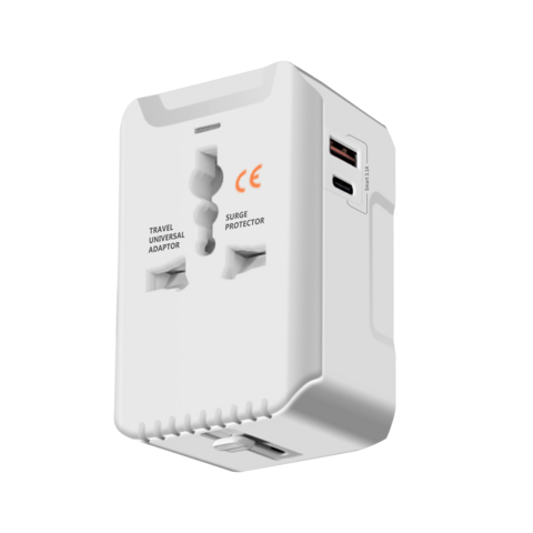 Globally Available International Travel Adapter With Usb And Type-c 3 ...